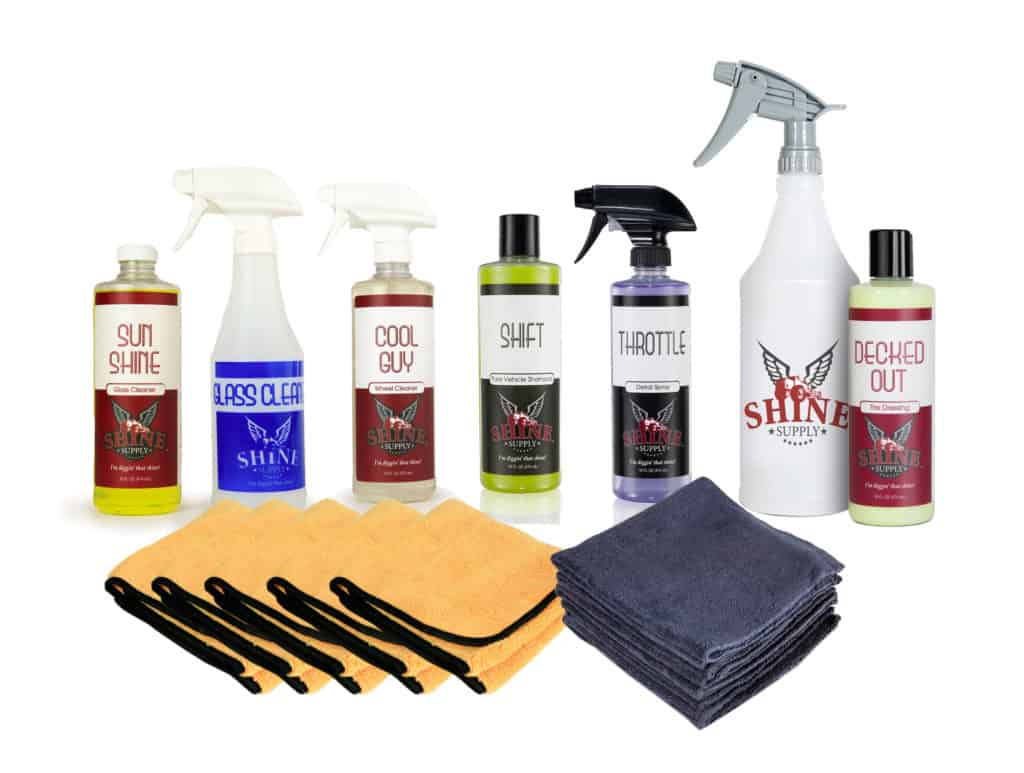 Ceramic Coated Vehicle Deluxe Maintenance Kit - Polished Detail